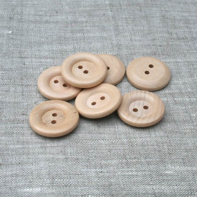 Wooden Buttons Made in the USA for sewing and crafts | HoneyBeGood