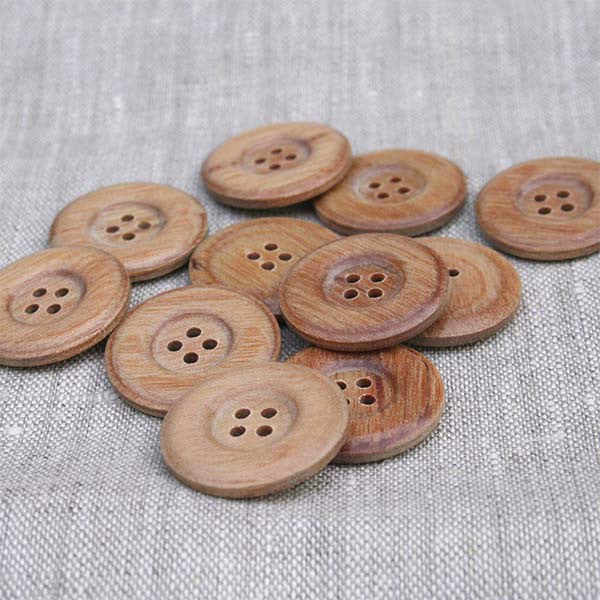 Wooden Buttons Made in the USA for sewing and crafts | HoneyBeGood